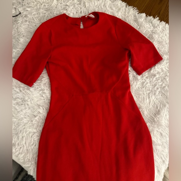 H&M | Dresses | Hm Red Dress | Poshmark